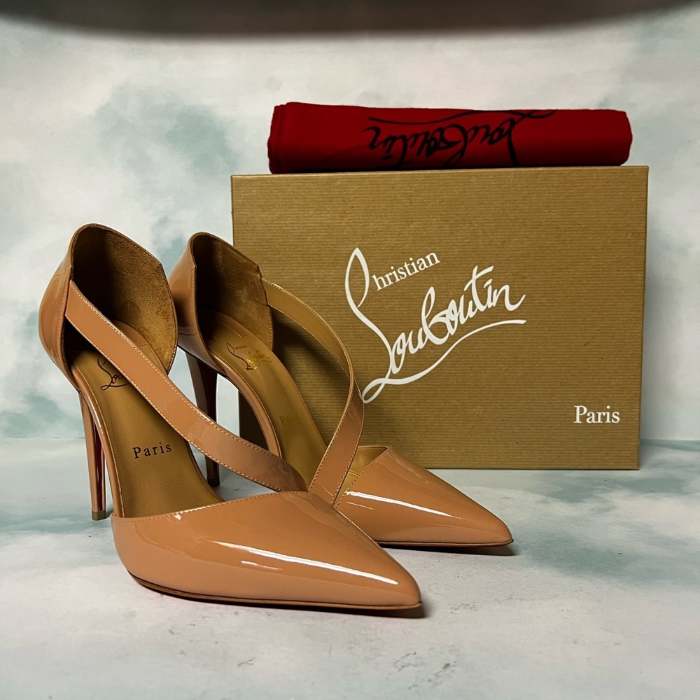 Christian Louboutin Astrid Asymmetric Pointed Toe Pum… - Gem